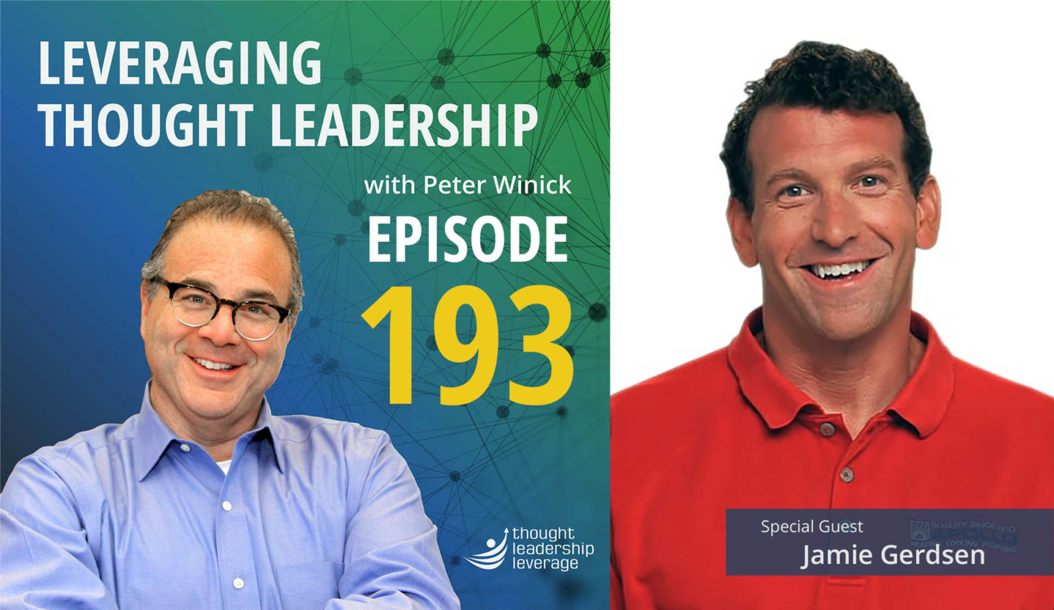 Leveraging Thought Leadership With Peter Winick - Episode 193 - Jamie ...